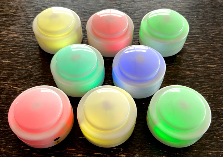 Pack MINI Buzzers RGB | iZiMiX Blind Test Buzzer