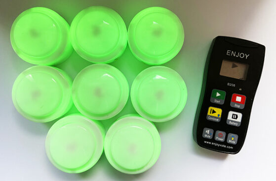 Pack 8 MINI Buzzers AUTONOMES | iZiMiX Blind Test Buzzer